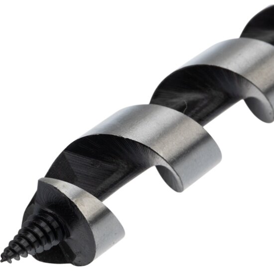 Сверло винтовое по дереву Kranz 25х460 мм c шестигранным хвостовиком