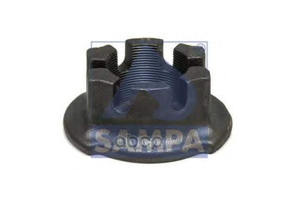Гайка ступицы! корончатая M60x2 SW85 H=51 14T BPW SAMPA арт. 070345