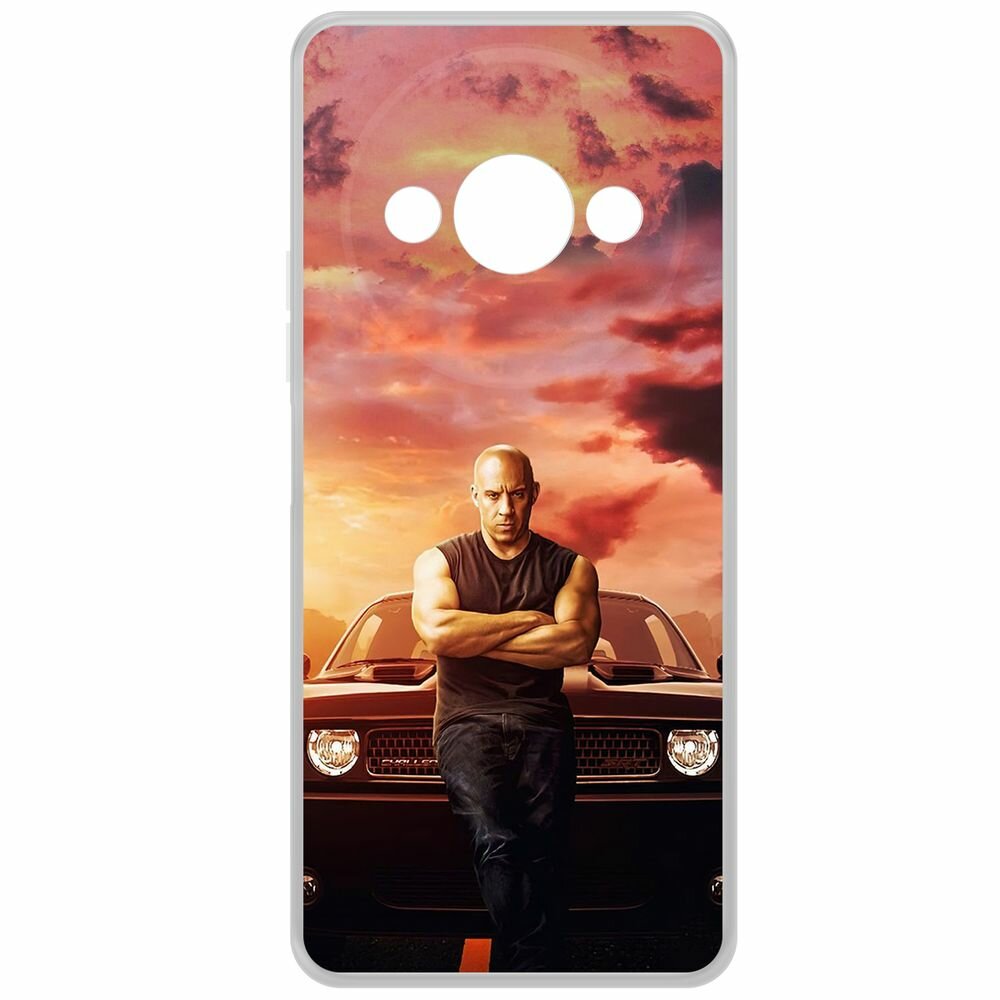 Чехол-накладка Krutoff Clear Case Форсаж. Доминик Торетто для Xiaomi Redmi A3