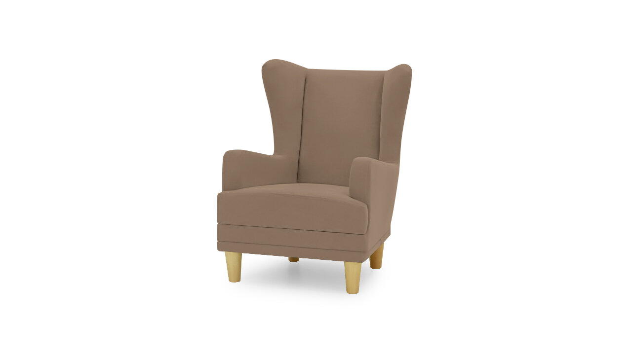 Кресло Аскар Vivaldi 20 NEW 74x90x91 см, коричневый , нераскладной GOODFORM