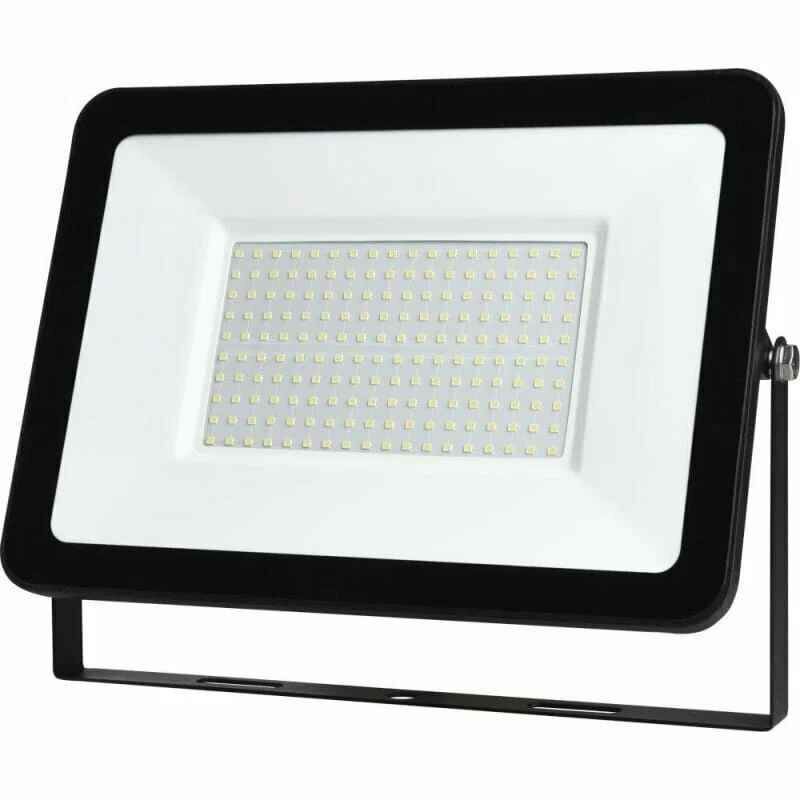 Светодиодный LED прожектор Ecola Projector LED 150,0W 220V 4200K IP65 тонкий Черный 330x250x40 JPV150ELB