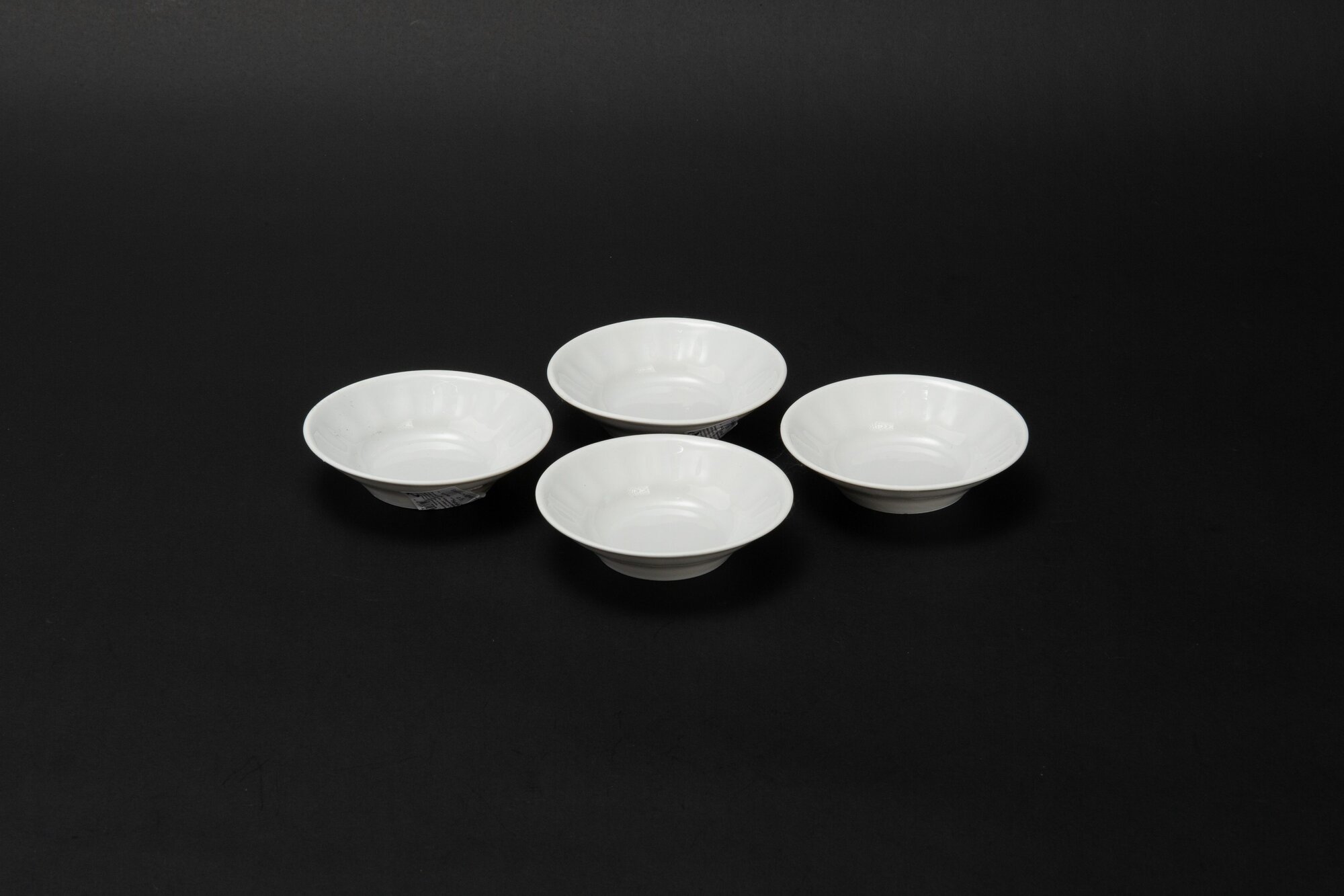 Блюдце для варенья 11 см фарфор. Комплект комплект блюдец - 4 шт.