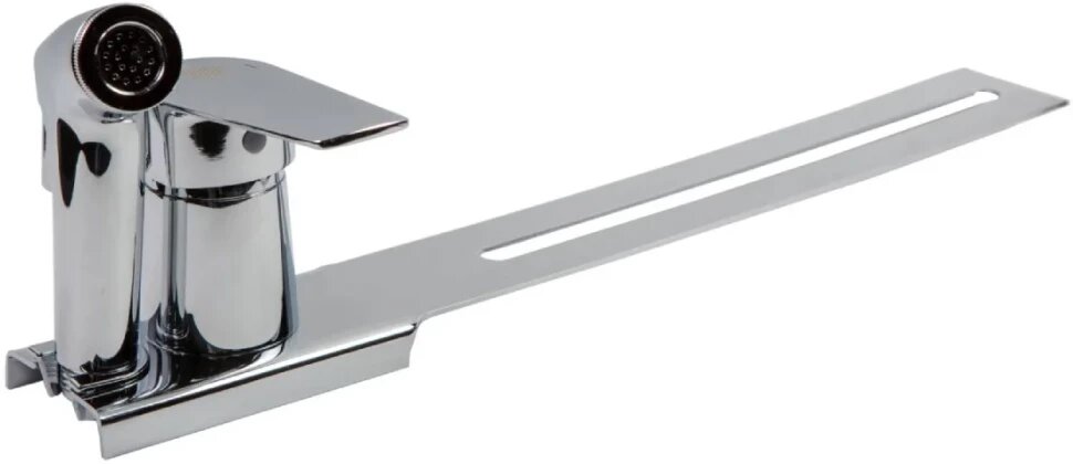 Гигиенический душ Orange Sofi M43-831cr со смесителем, с креплением на унитаз, хром