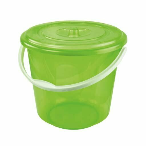 Ведро 5л с крышкой "Хозяюшка", 220х220х220