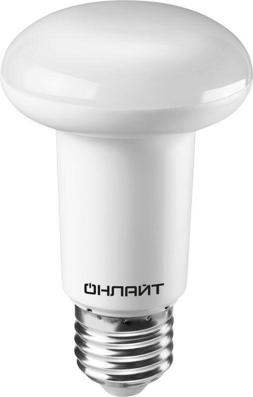 Лампа светодиодная 71 654 OLL-R63-8-230-4K-E27 8Вт 4000К нейтр. бел. E27 800лм 176-264В онлайт 71654