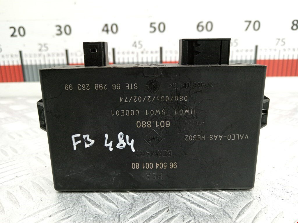 Блок управления парктрониками Peugeot 607 9650400180 арт. 1913312