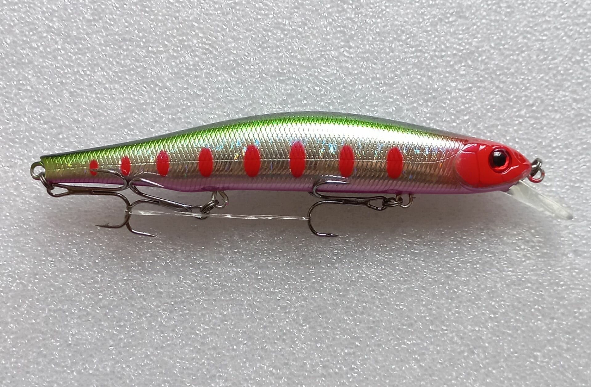 Воблер минноу суспендер Grows Culture Orbit 110 SP / вес 16,5 гр , цвет 008 , заглубление 0,8 - 1м / Приманка нейтральной плавучести Орбит для рыбалки на щуку , судака , окуня