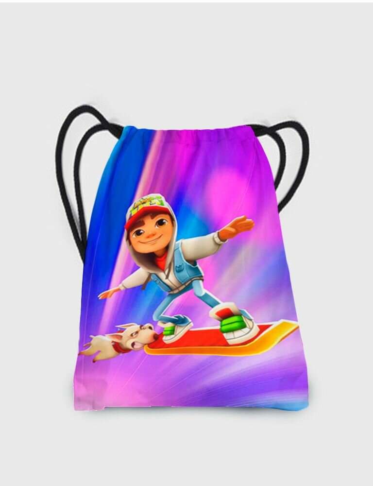 Мешок - сумка для обуви Subway Surfers - Сабвей Серф