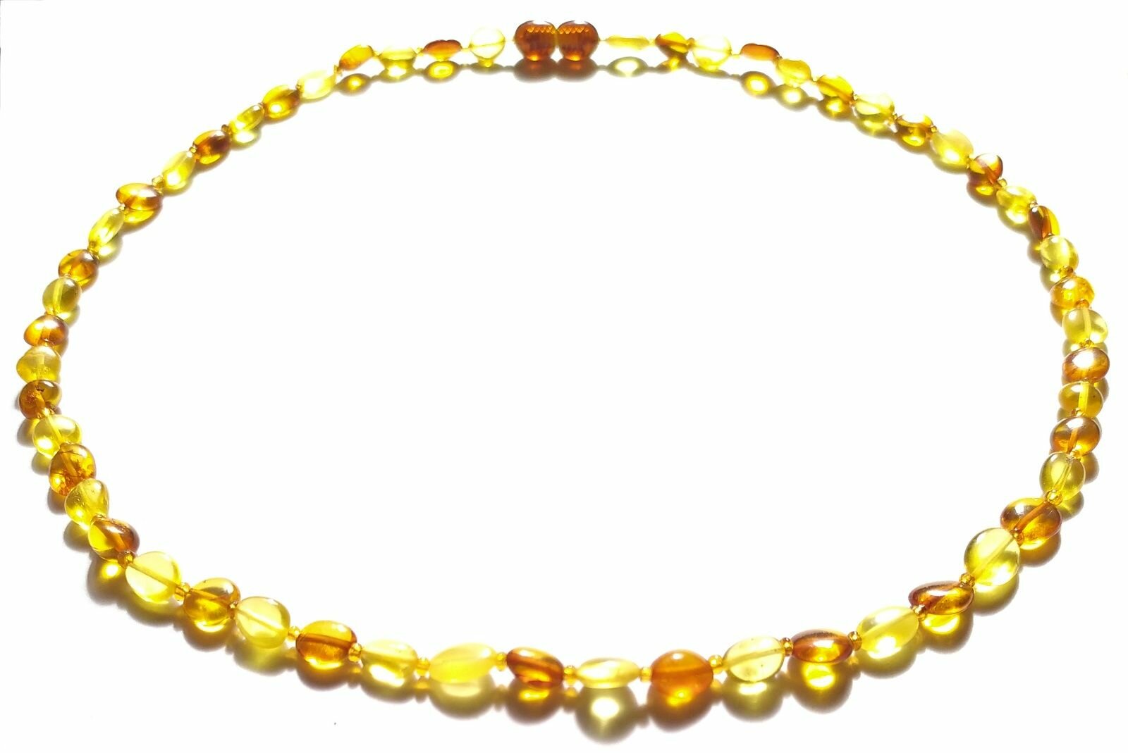 Колье, янтарь