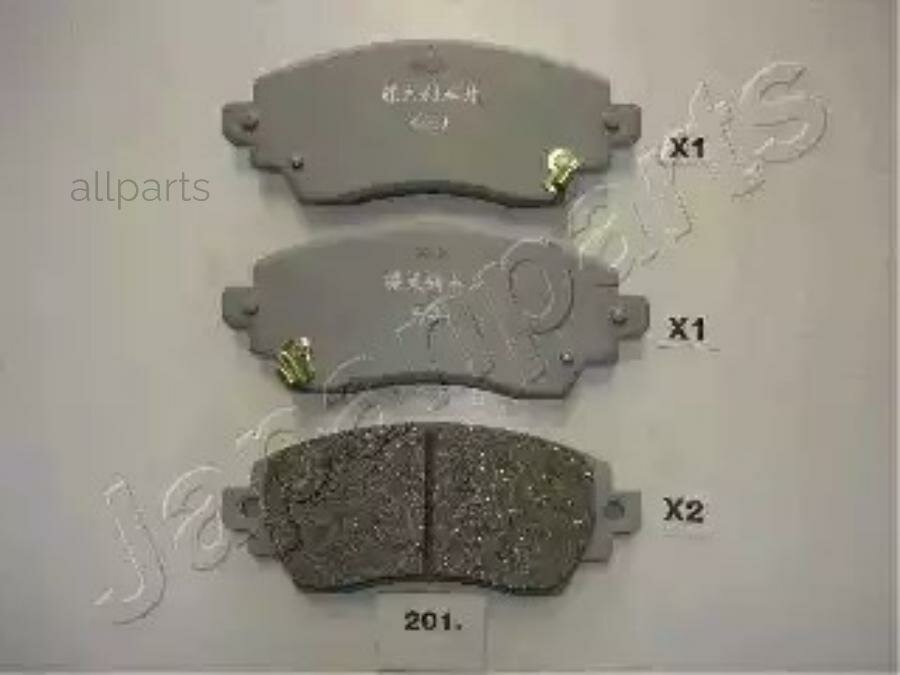 JAPANPARTS PA201AF Колодки торм. дисковые