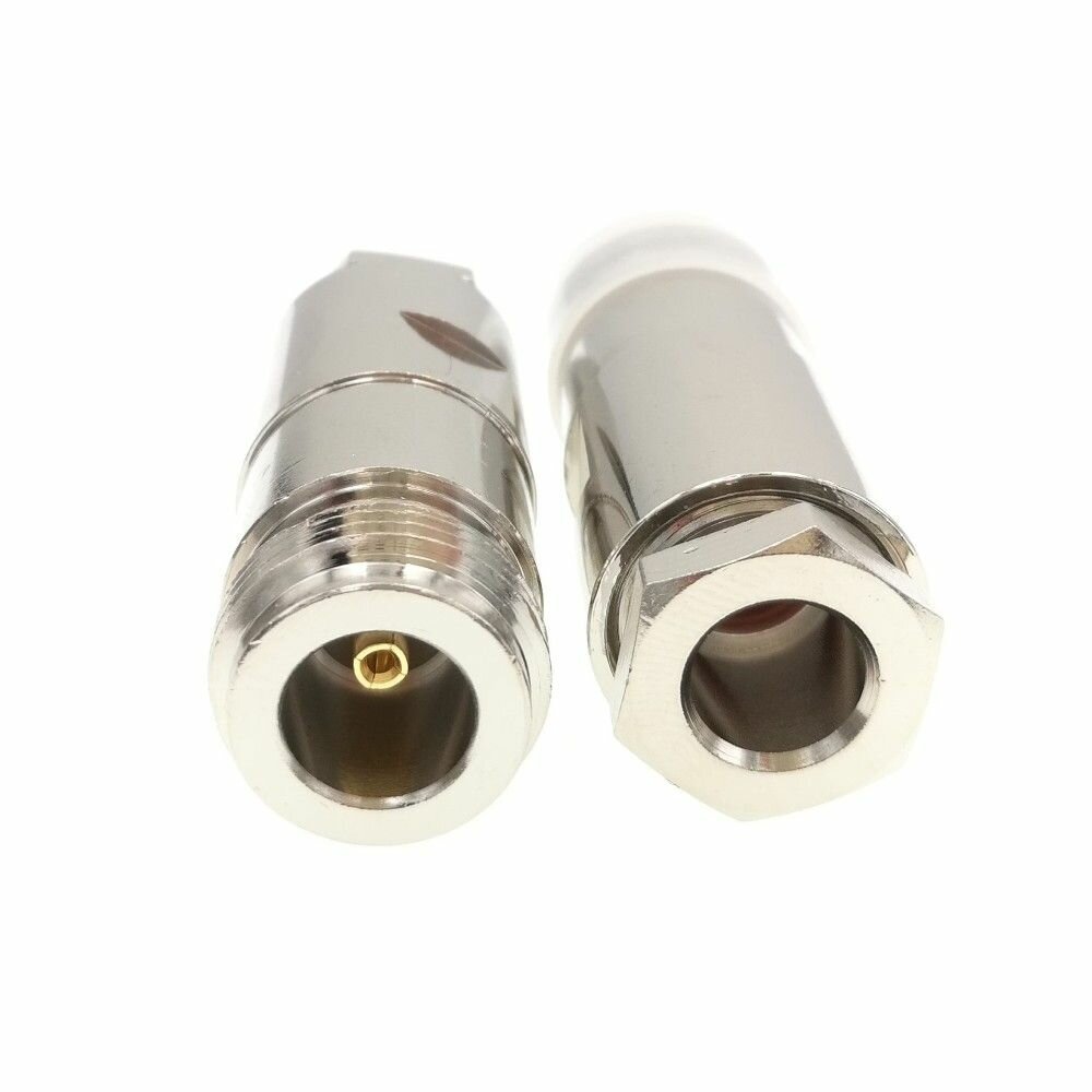 ВЧ-разъём N(female) прижимной под кабель 5D-FB