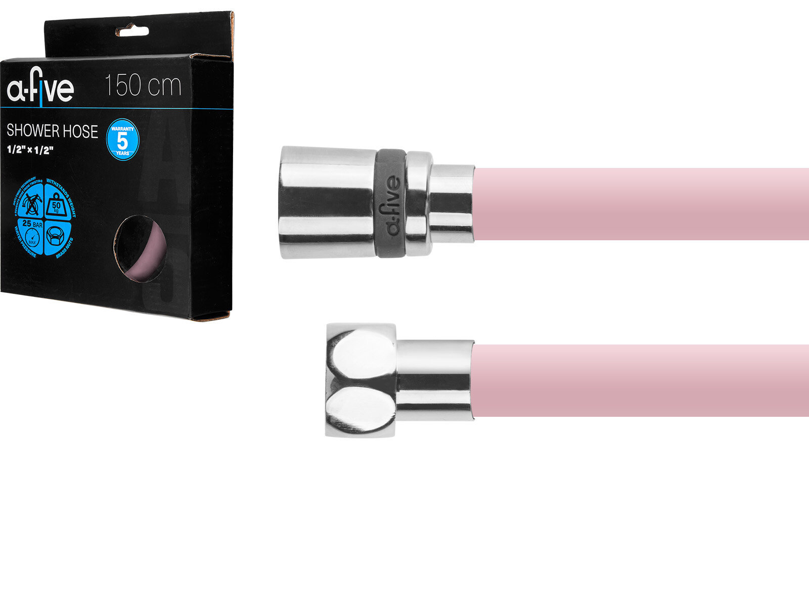 Шланг душевой A-FIVE 150 см (A5-030PNK)