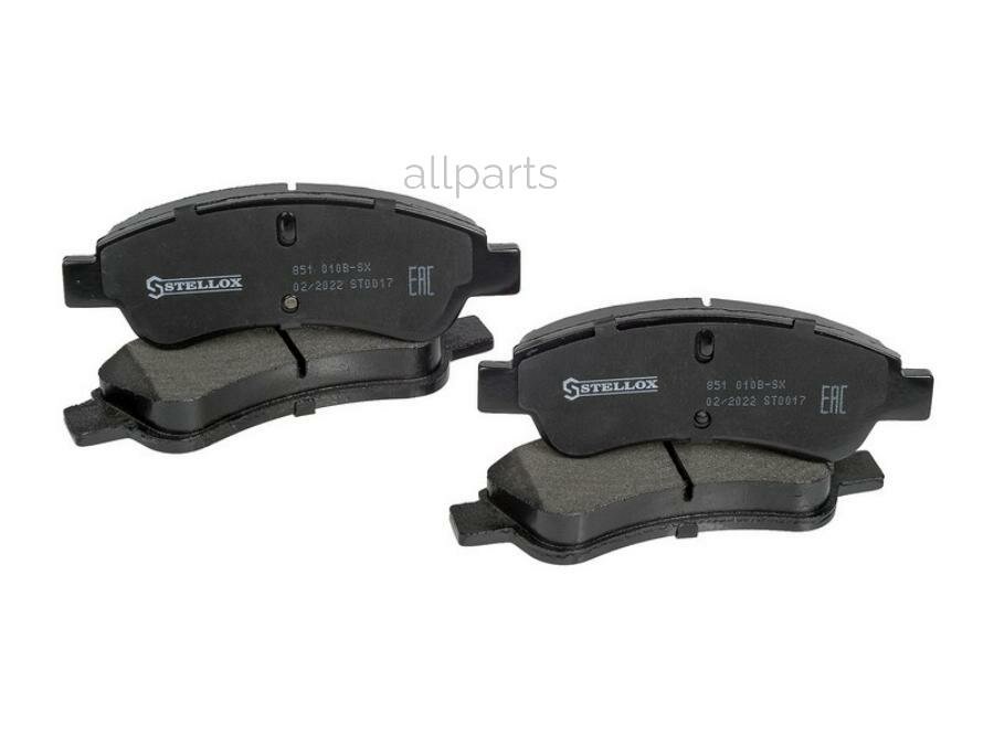 STELLOX 851010BSX колодки дисковые п!\ Dongfeng, Peugeot 206/207/307, Citroen Berlingo/C3 1.4i-2.0HDi 00>