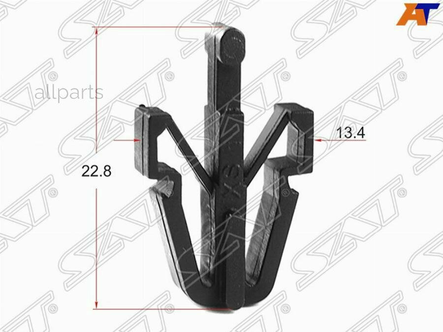SAT ST-KJ-050 Клипса (фиксатор TOYOTA/LEXUS/ISUZU/MITSUBISHI/HONDA (Продажа по 10шт))