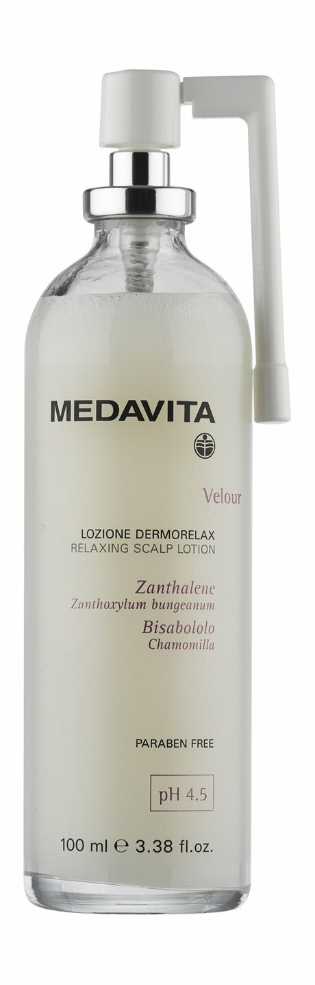 Medavita Velour Relaxing Scalp Lotion Успокаивающий лосьон мгновенного действия для кожи головы 100мл