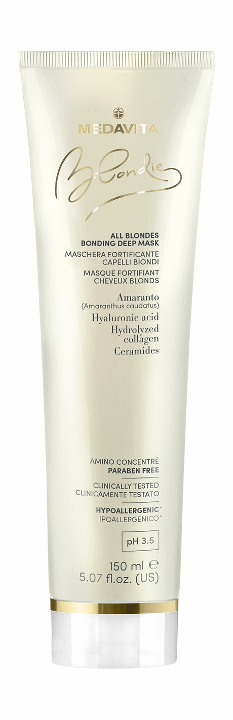 Medavita Blondie All Blondes Bonding Deep Mask Укрепляющая маска для осветленных волос 150мл
