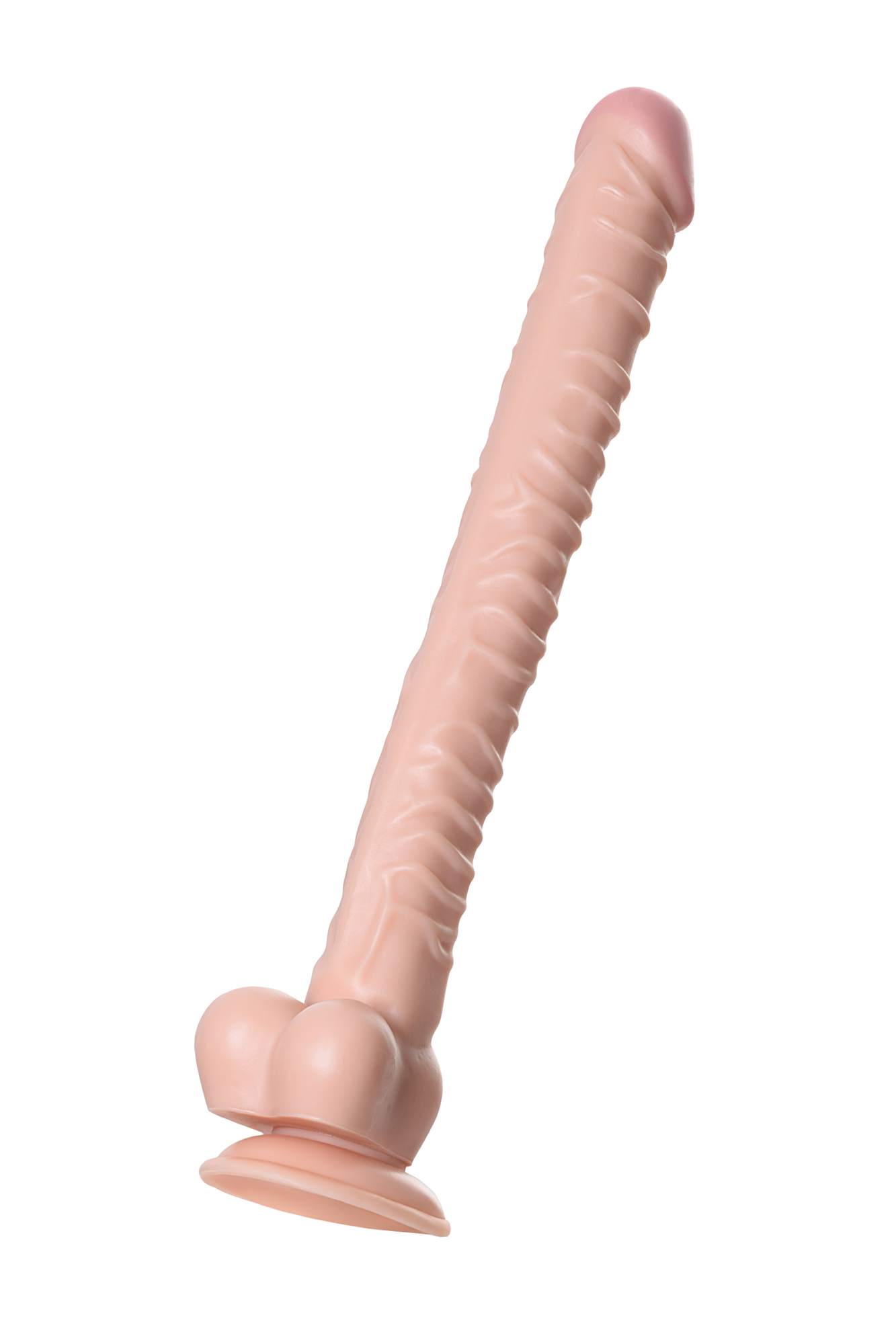 Мега гиганский фаллос на присоске Big Dildo Flexible Penis длина 40 см диаметр 4 см