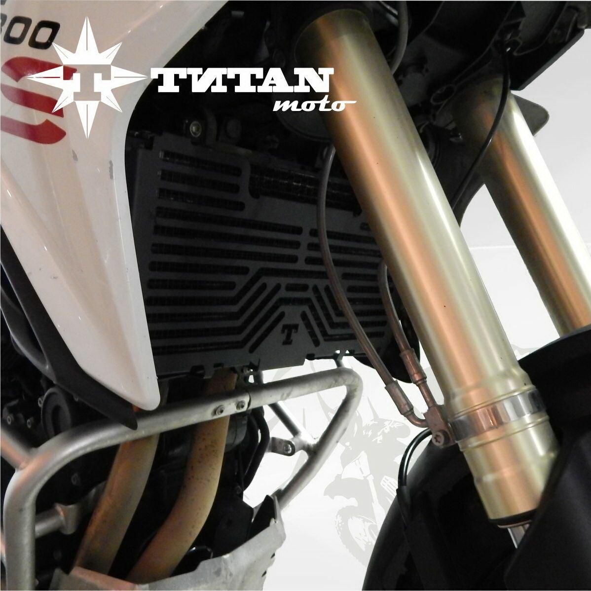 Защита радиаторов BMW F800S. Титаn moto
