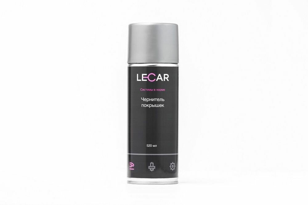 Чернитель покрышек 520 мл (аэрозоль) LECAR