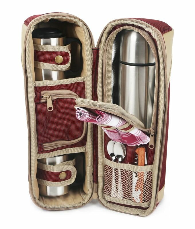 Набор для пикника Greenfield Collection Deluxe Flask & Mug, на 2 персоны