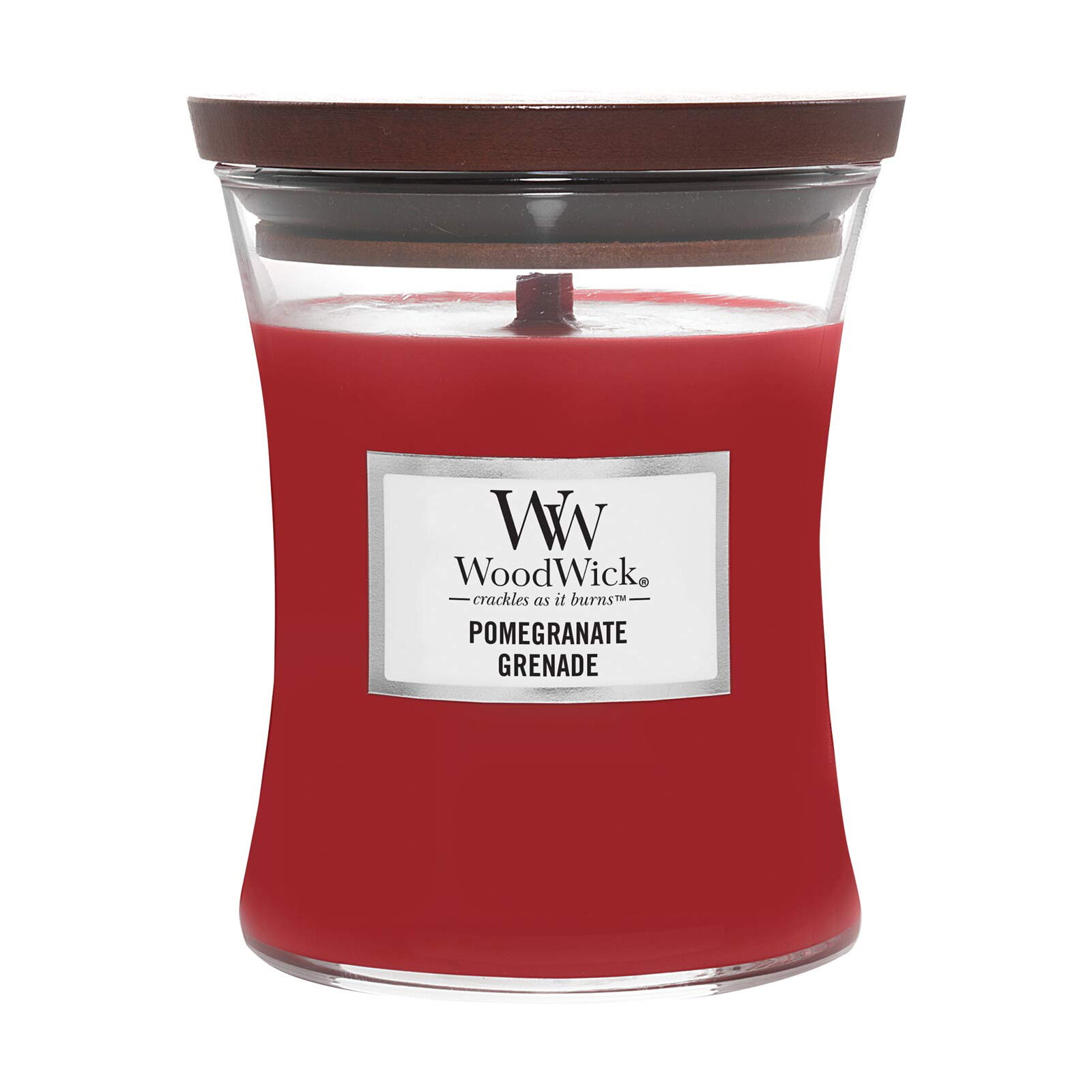 Woodwick/ Свеча маленькая Гранат 85гр.