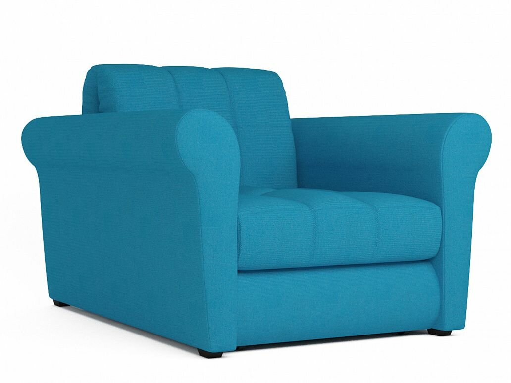 Meblevka Кресло-кровать аккордеон Гранд рогожка синий