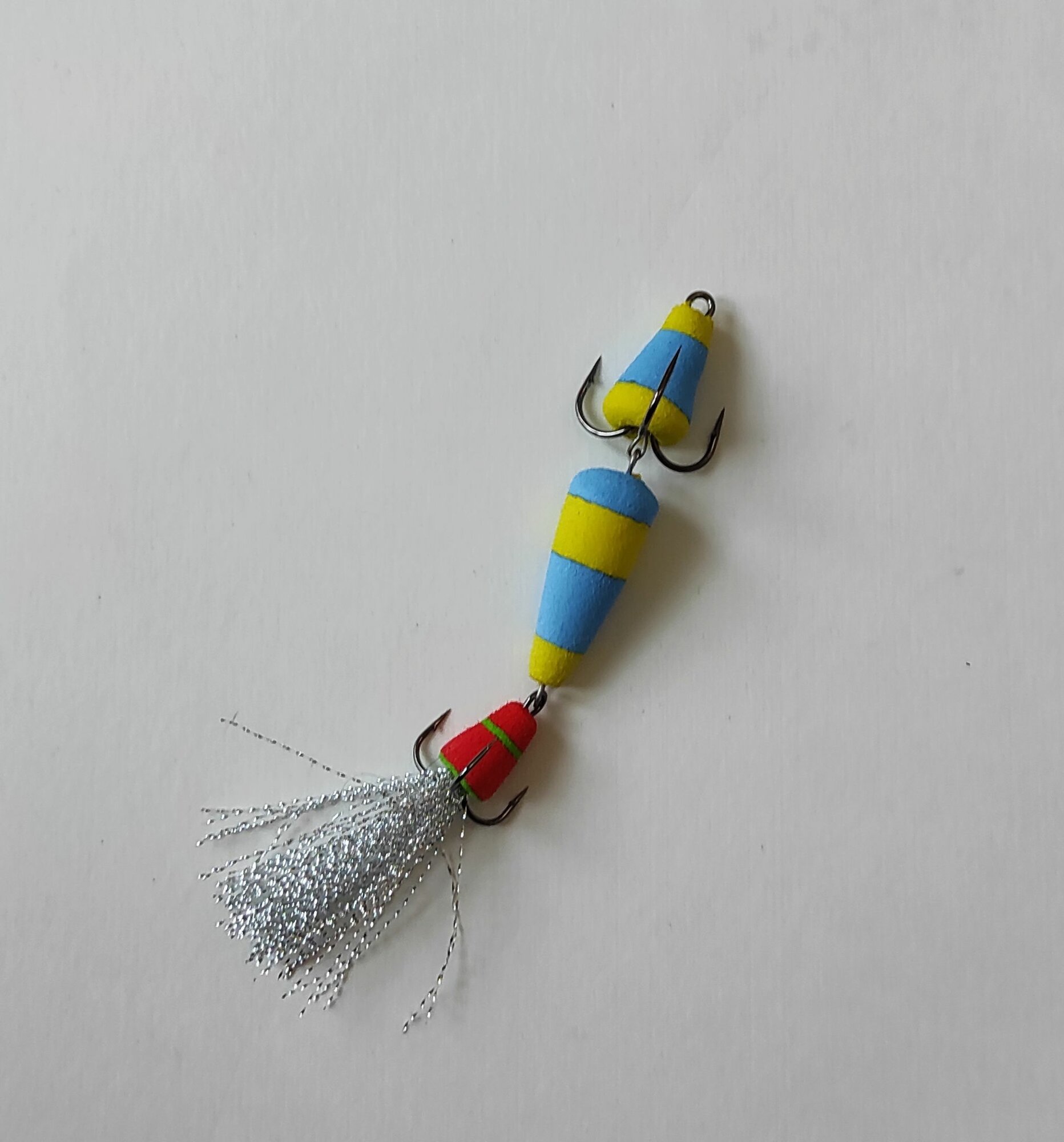 Мандула 92мм 212 серебро жёлтый голубой жёлтый