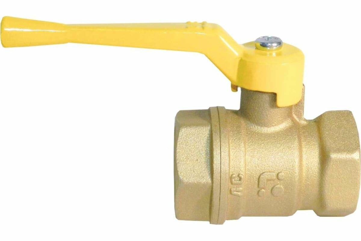 Шаровой кран БАЗ 11Б27п DN25 газ вр/вр рычаг серия Standart PN40 БАЗ. А10.0.25. НГ.40