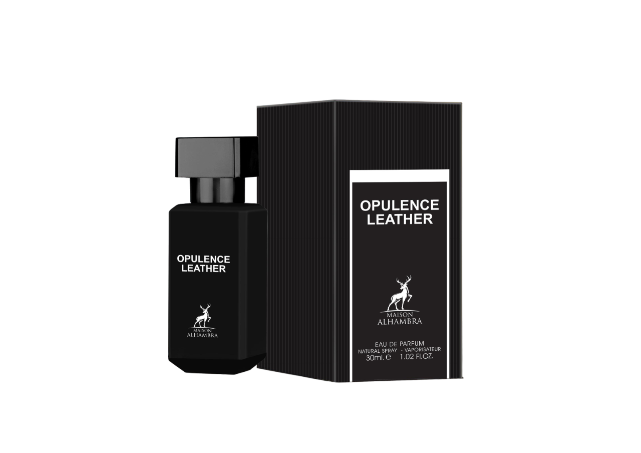 Lattafa unisex (maison Alhambra) Opulence Leather Туалетные духи 30 мл.