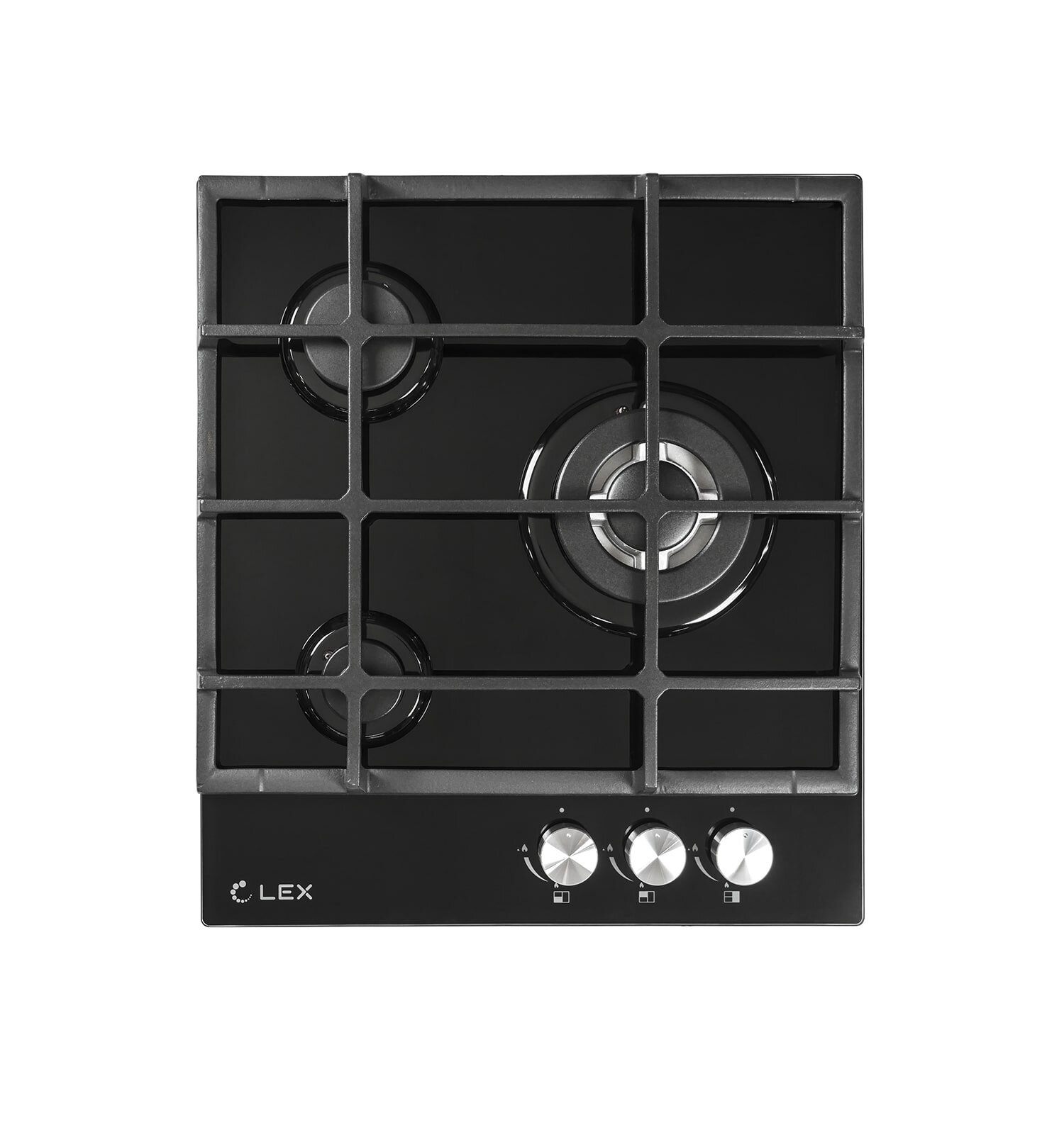 Варочная панель газовая Lex GVG 431 BL, черный