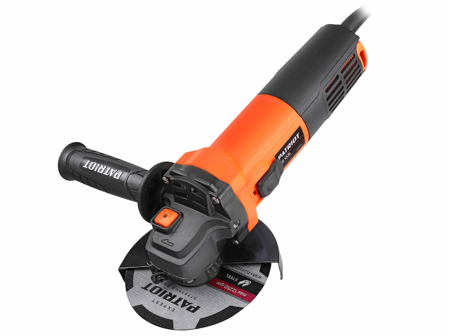 Угловая шлифмашина Patriot AG 133L (860 Вт, 125 мм, без ПП, без РО)