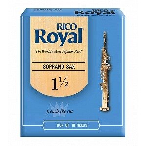 Трости для саксофона сопрано Rico RIB1015 Royal