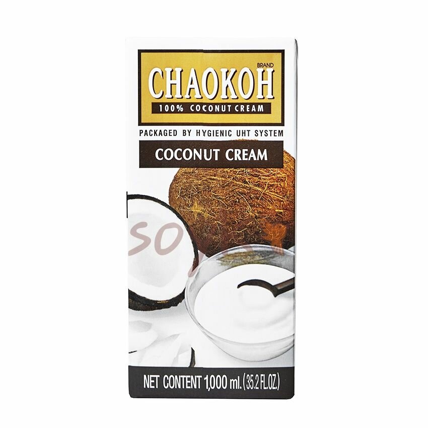 Кокосовые сливки Chaokoh, 1л