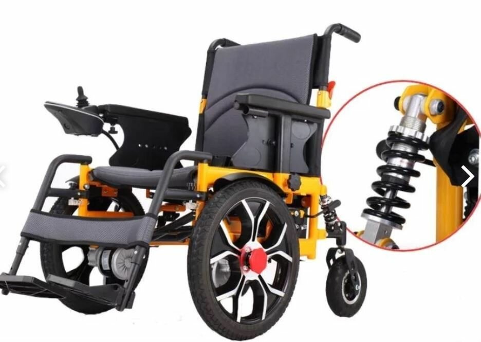 Электрическая инвалидная коляска с передним приводом GFD103