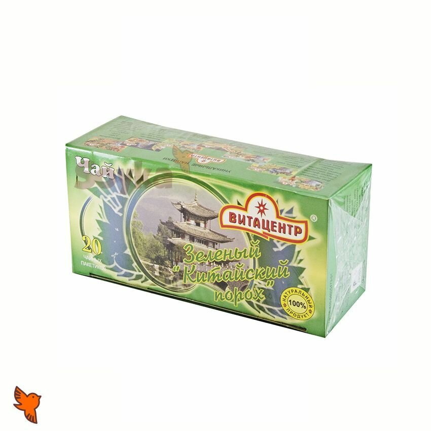 Чай зеленый китайский Витацентр, 20х1,5г