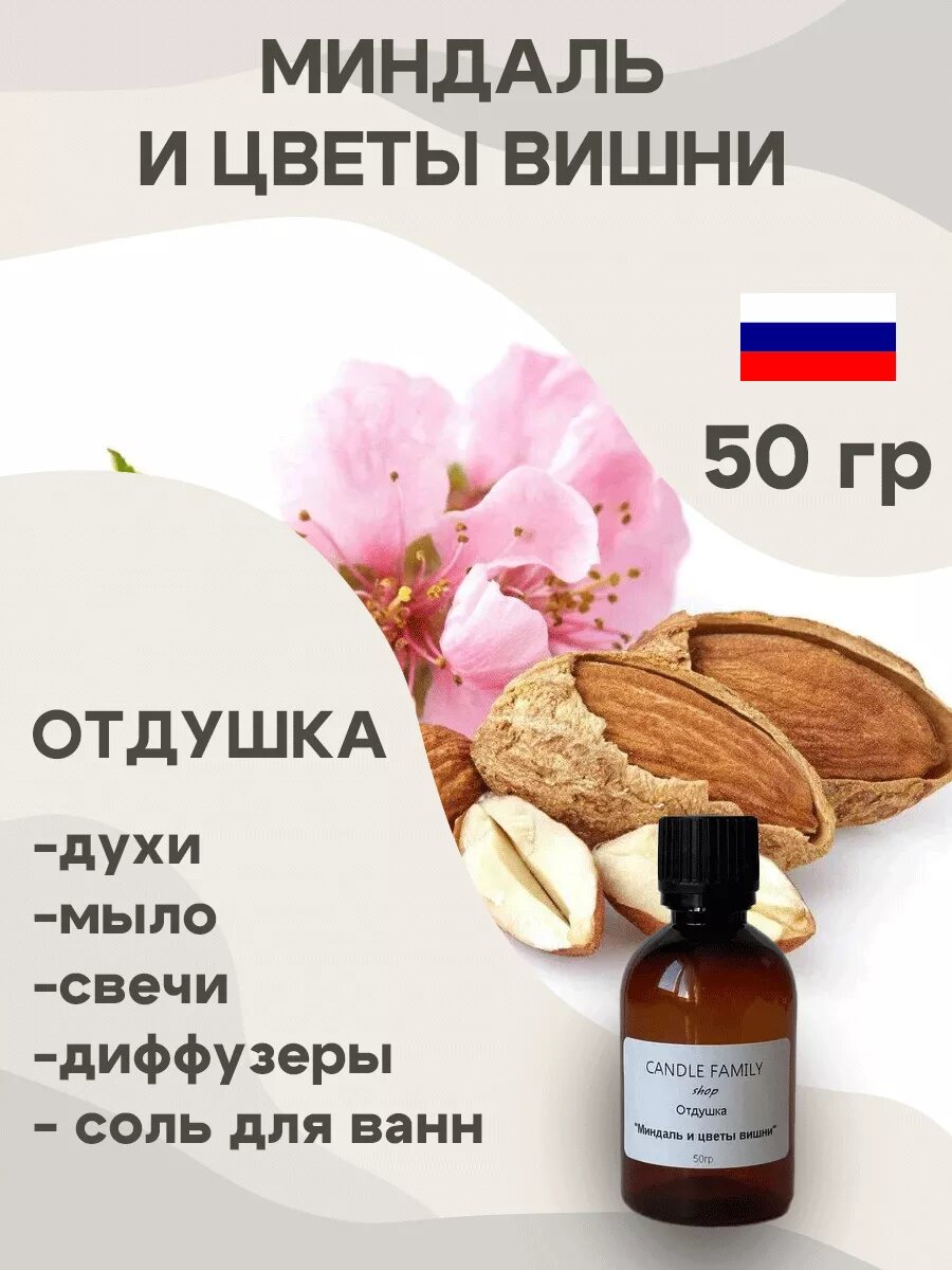 Отдушка для свечей и мыла. Ароматизатор косметический