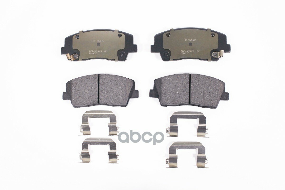 Колодки тормозные Kia Stinger 17-; Hyundai Genesis G70 21- передние ZF RUSSIA GDB2375ZFR ZF Russia арт. GDB2375ZFR