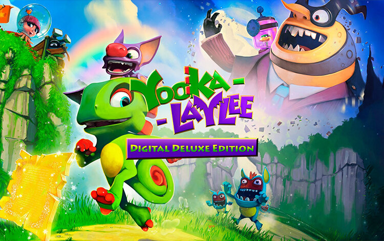 Yooka-Laylee Deluxe Edition (Steam; Mac, PC, SteamOS + Linux; Регион активации РФ, СНГ)