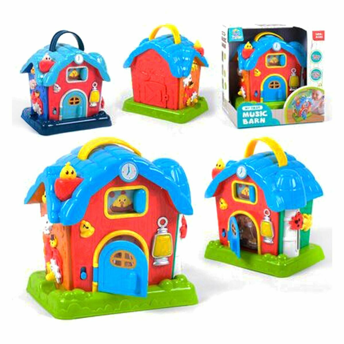 Игрушка развивающая "Домик" (свет, звук) в коробке