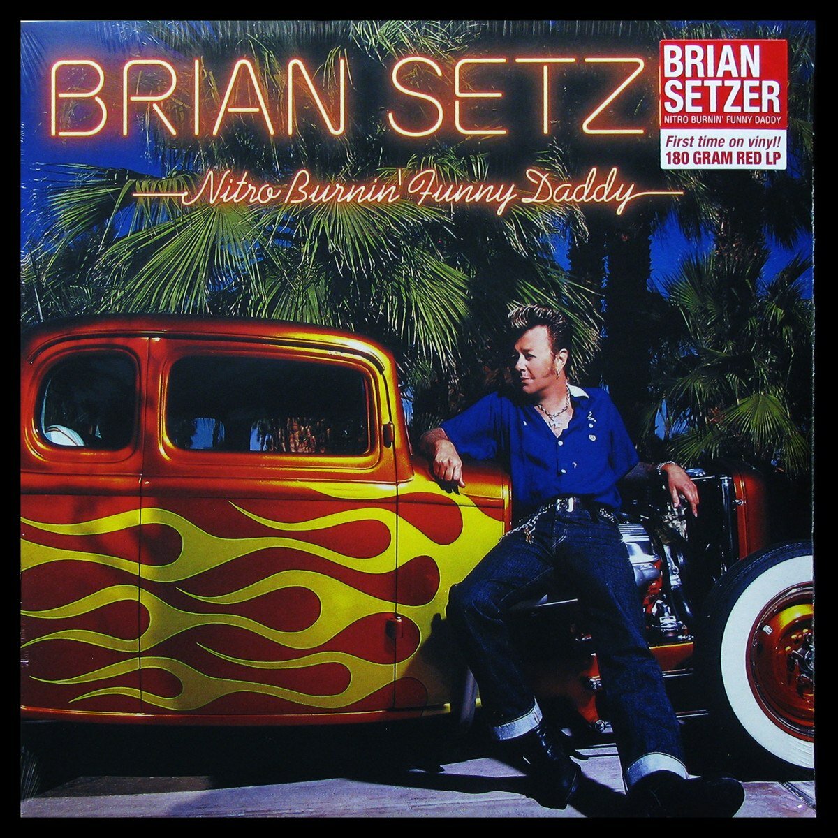 Виниловая пластинка Surfdog Brian Setzer – Nitro Burnin' Funny Daddy (цветной винил)