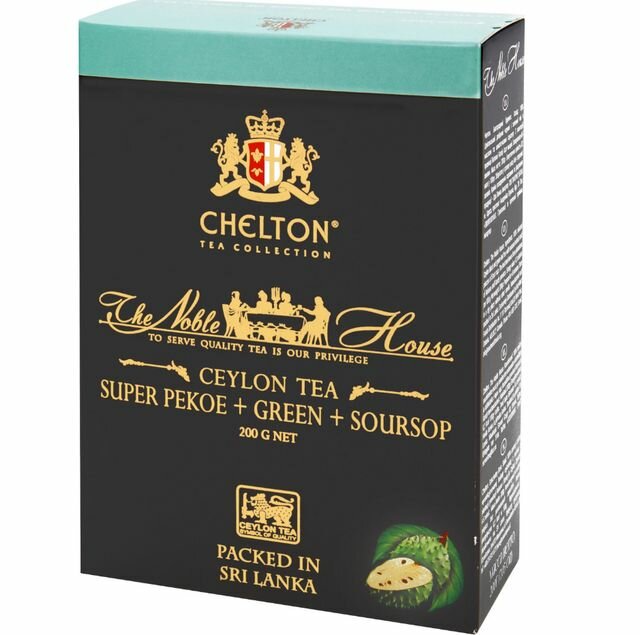 CHELTON Чай зеленый Благородный Дом с Соусепом, 100 г