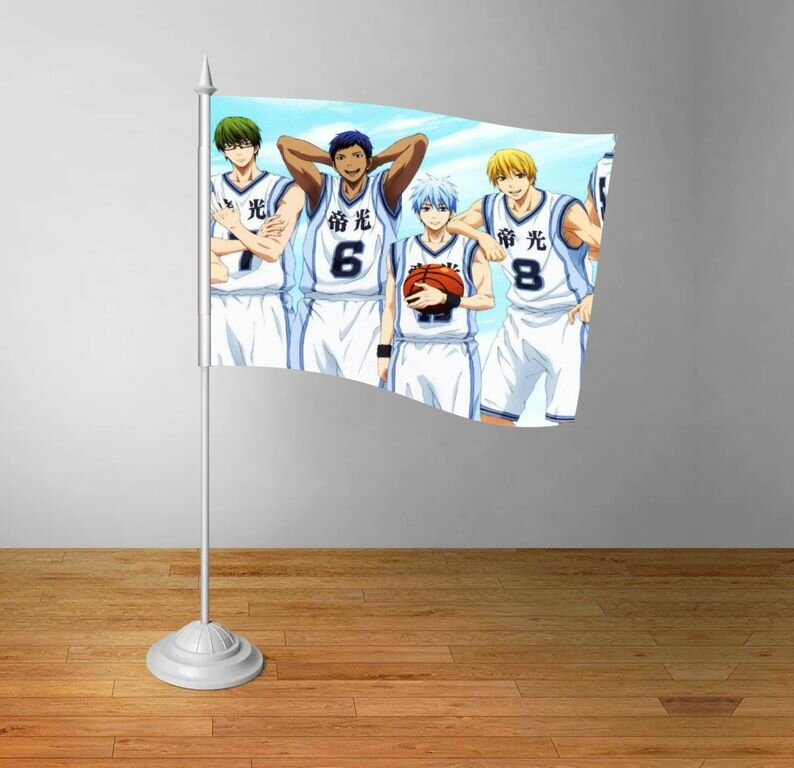 Флажок настольный Kuroko no Basuke, Баскетбол Куроко №2,