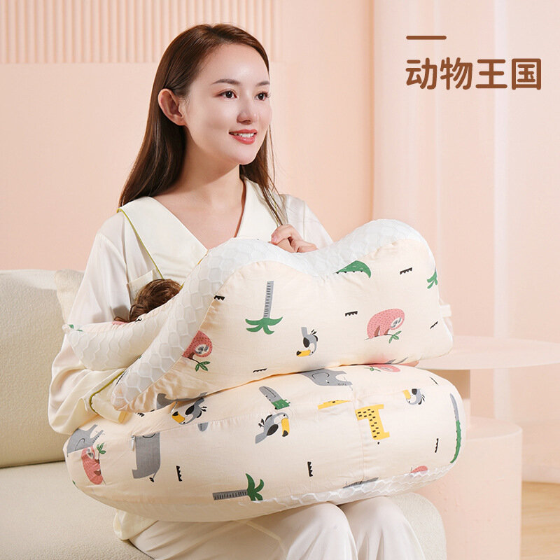 Подушка для грудного вскармливания, подушка для кормления, поддержка поясницы, стул, летние детские принадлежности, подушка для новорожденных, поддержка из бархата после родов