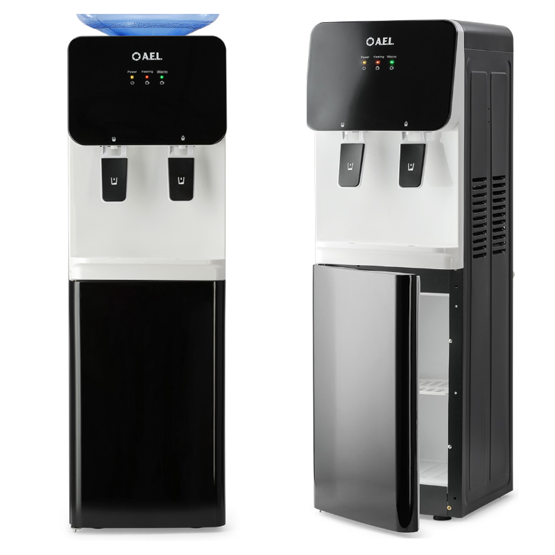 Кулер для воды A.E.L LD-AEL-85C Black, со шкафчиком, электронное охлаждение и нагрев