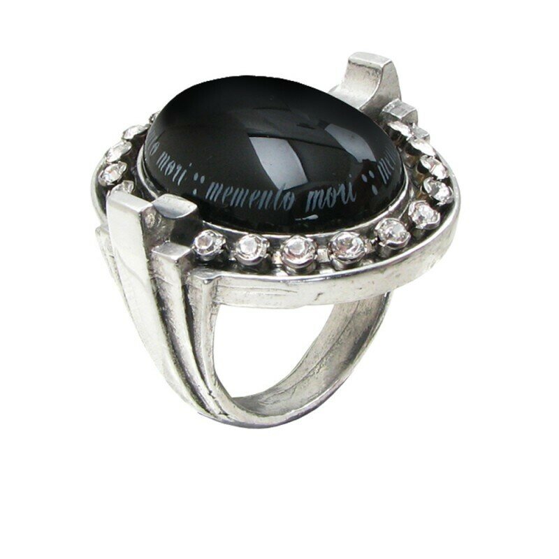 Кольцо, искусственный камень