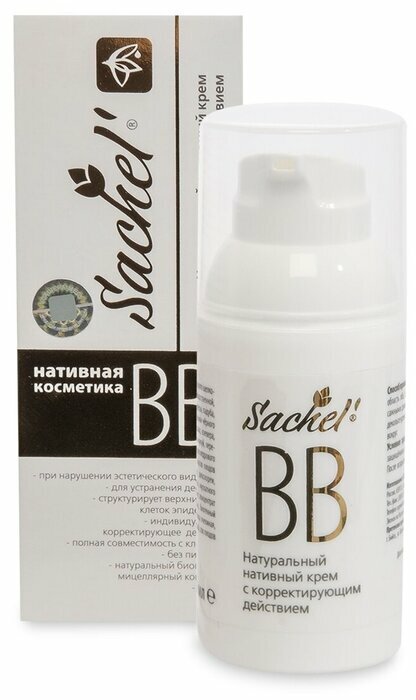 Сашель Крем для лица «Сашель» Delica BB с натуральным тоном, 30 мл