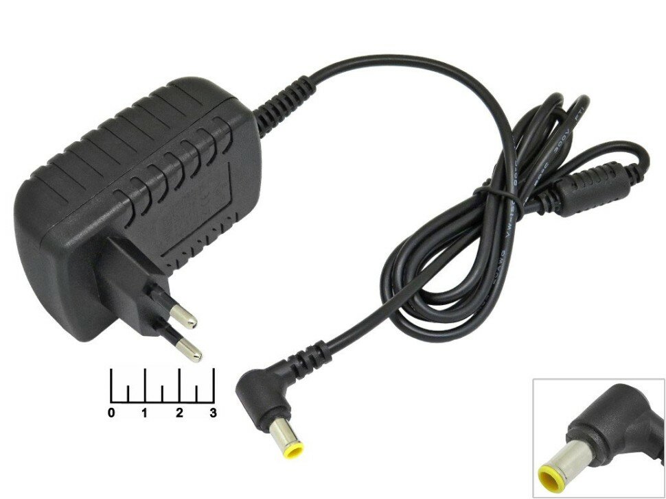 Зарядное устройство 34V 0.6A PA-2311-56/AC-N3116 (6.5*4.4) (для пылесоса) (угол)