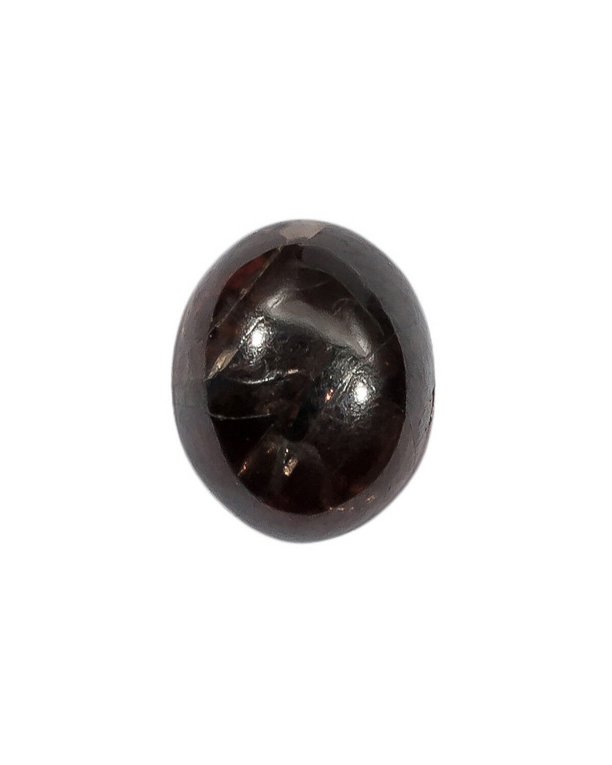 Кабошон Гранат 11х9х4 мм.