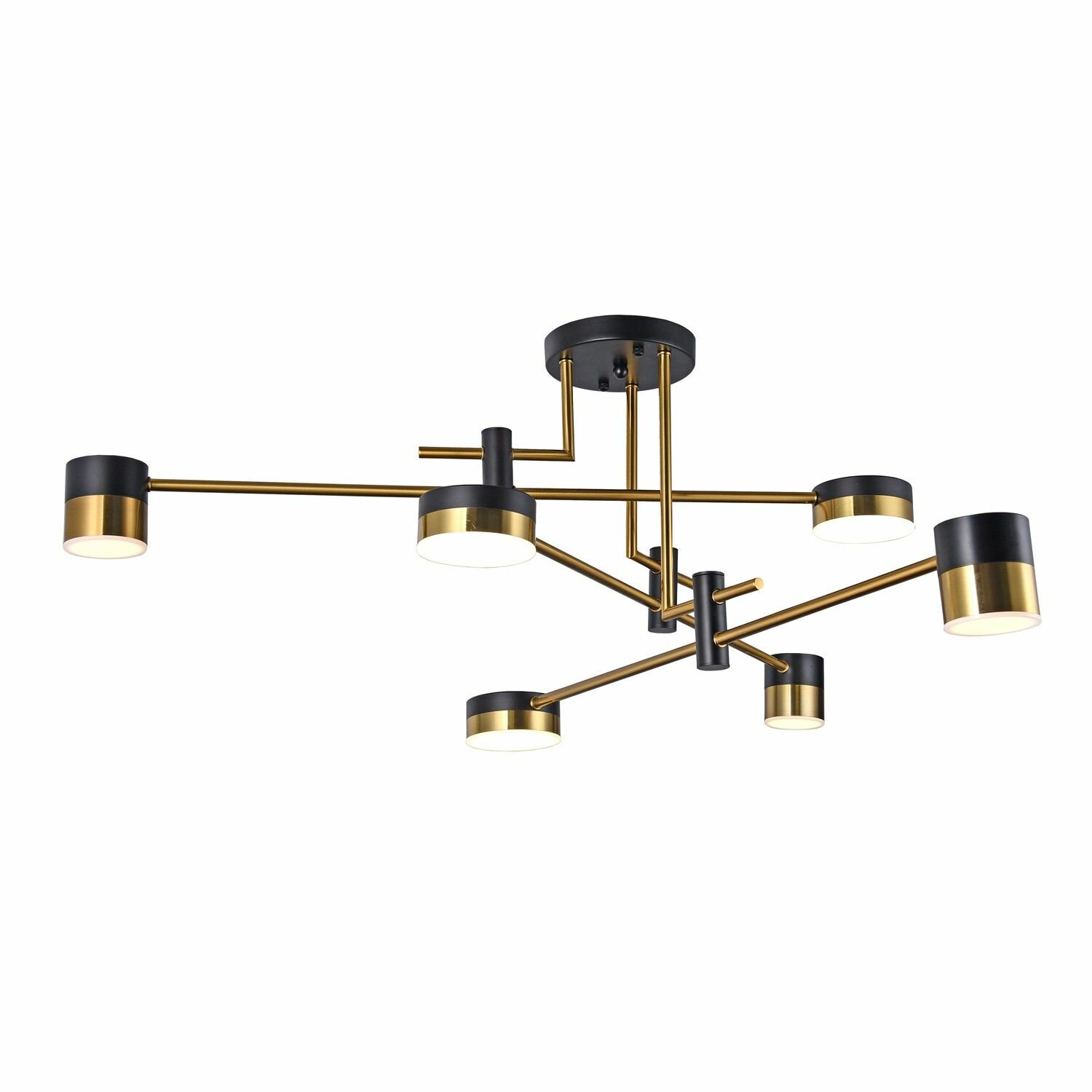 Потолочный светодиодный светильник G51243/6BK+AB Gerhort