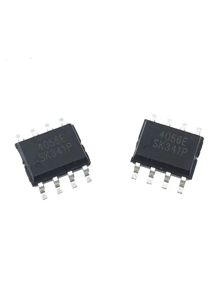 10 штук TP4056, Контроллер заряда Li-Ion аккумуляторов.